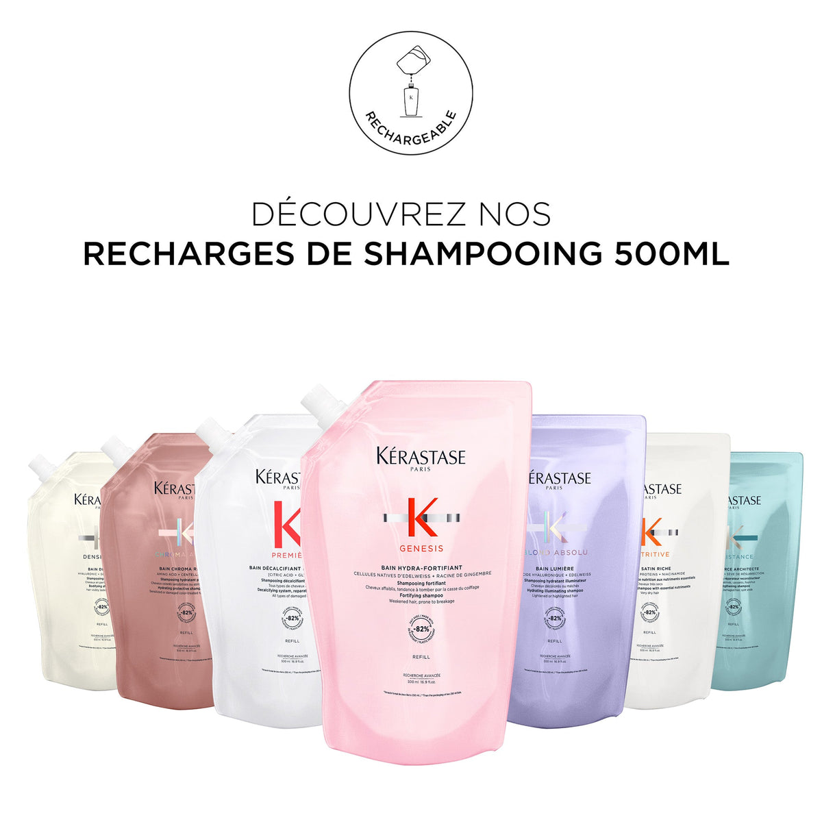 Pochette de Recharge Kérastase – Boutique en ligne | Le Salon Sugar